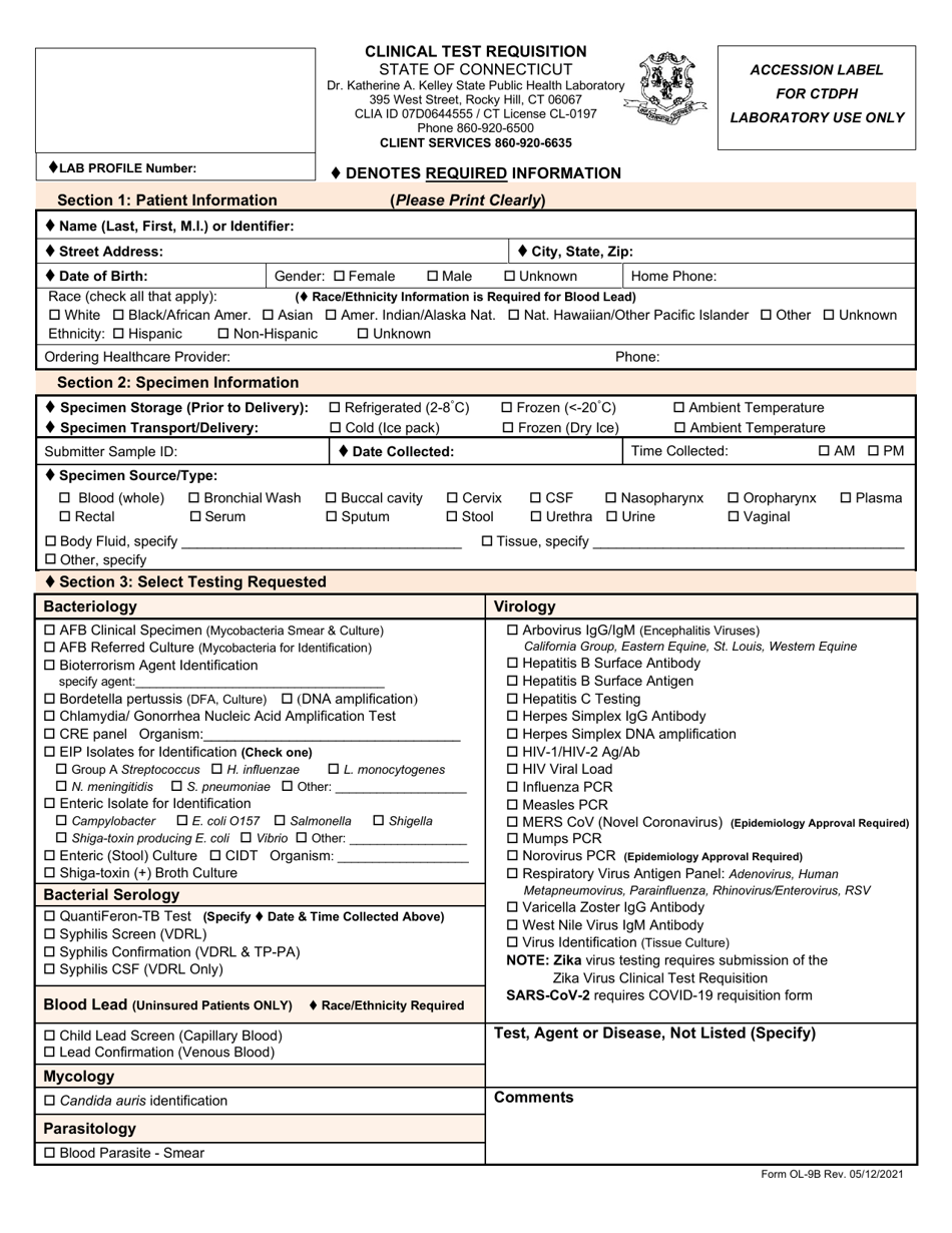 Form OL-9B - Fill Out, Sign Online and Download Fillable PDF ...