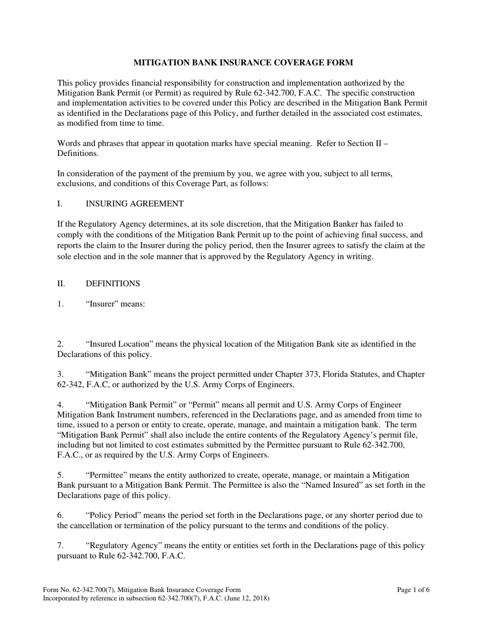 Form 62-342.700(7) - Fill Out, Sign Online and Download Fillable PDF ...