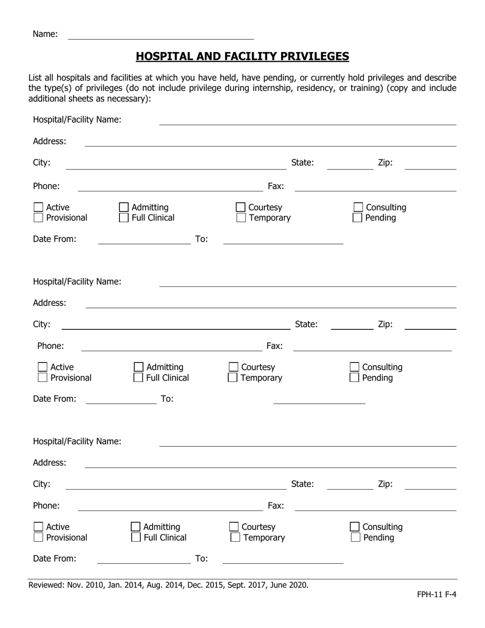 Iowa Hospital and Facility Privileges - Fill Out, Sign Online and ...
