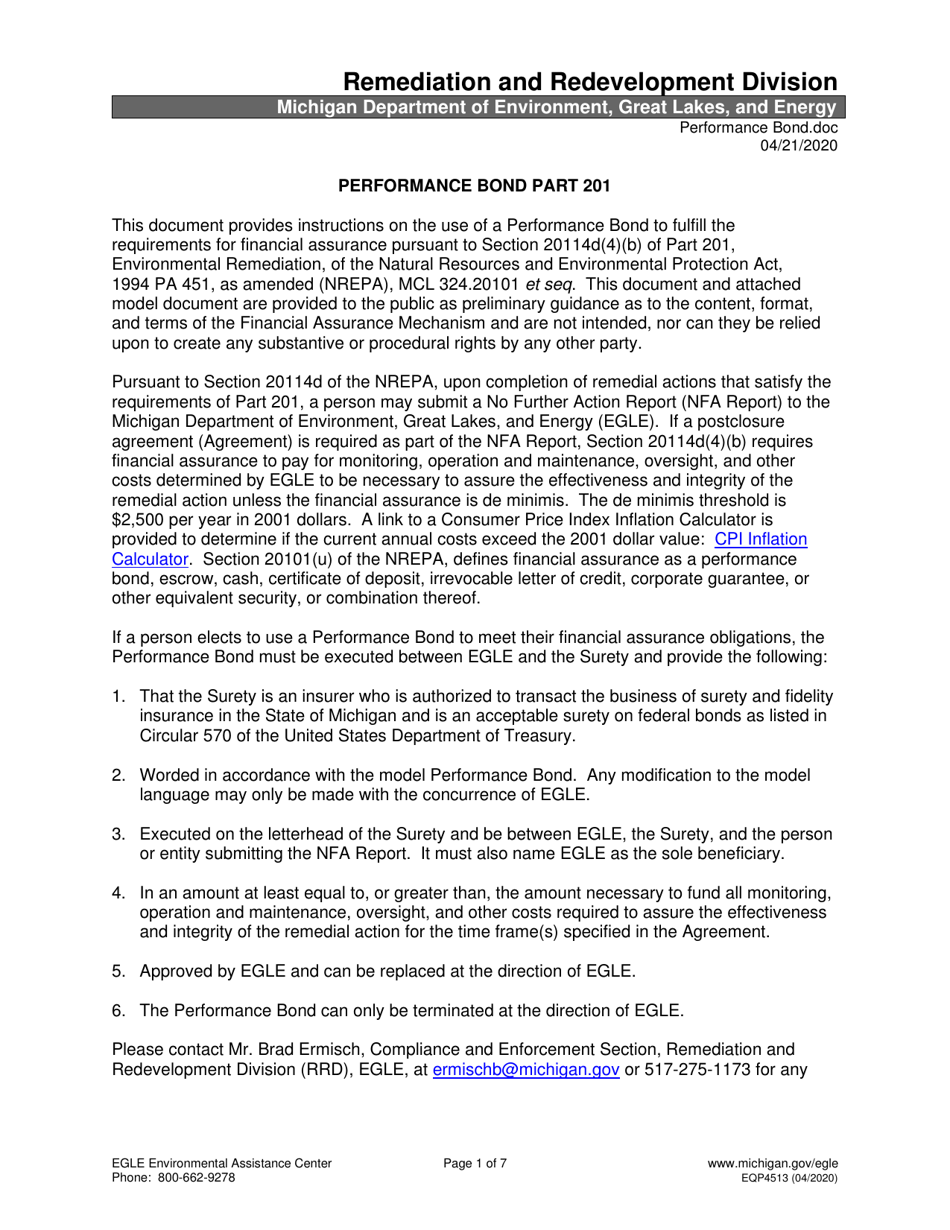 Form EQP4513 - Fill Out, Sign Online and Download Printable PDF ...