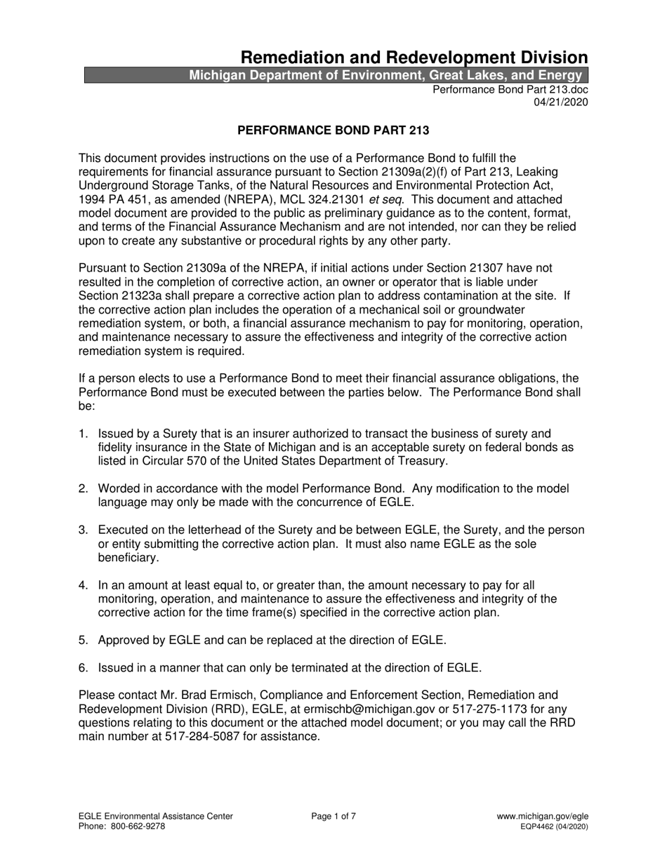 Form EQP4462 - Fill Out, Sign Online and Download Printable PDF ...