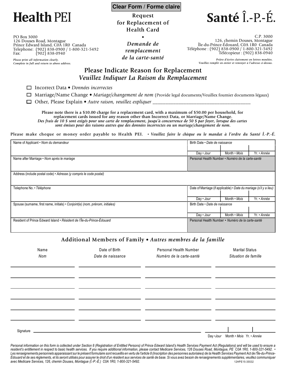 Form 12HPE15-35532 - Fill Out, Sign Online and Download Fillable PDF ...