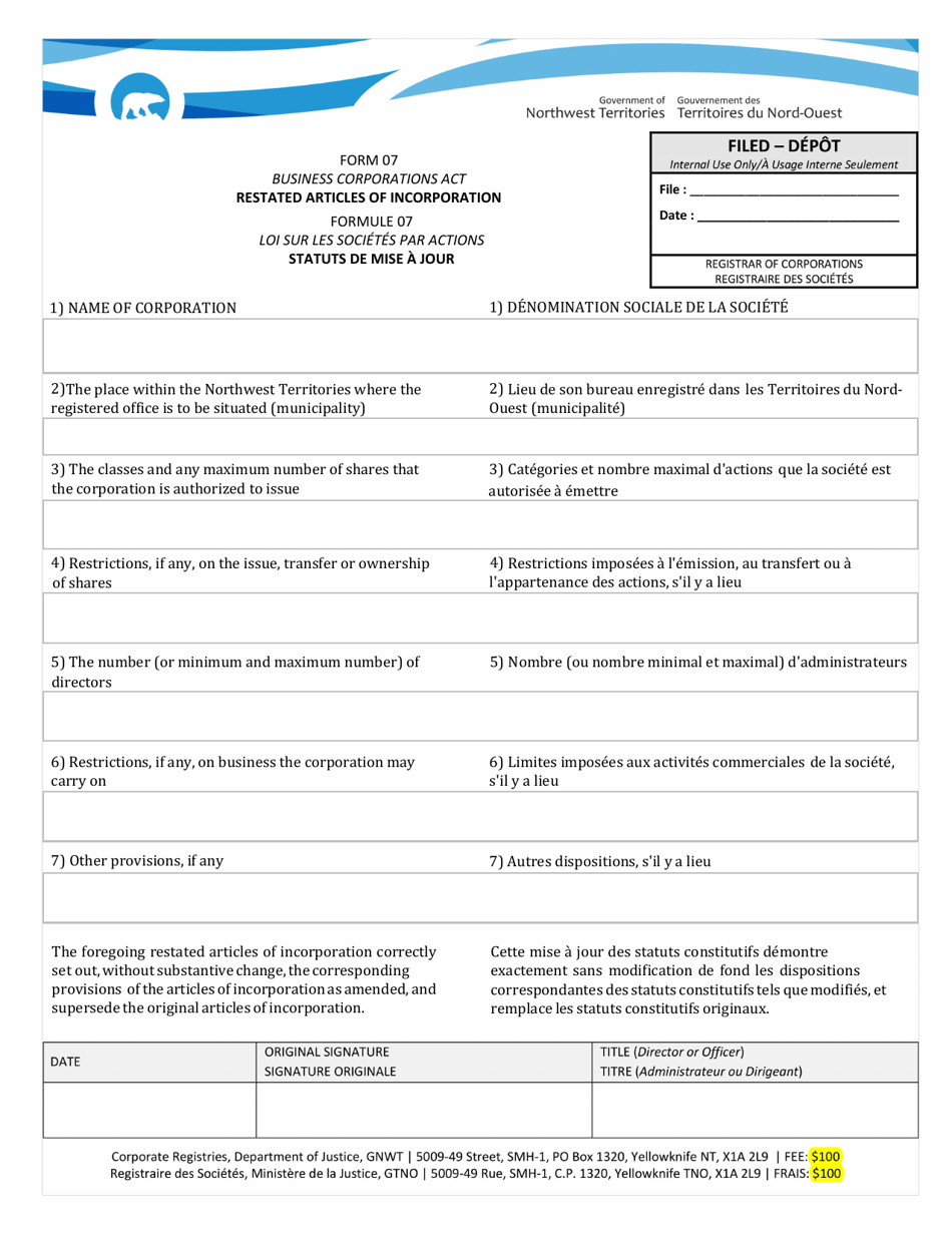 Form 07 - Fill Out, Sign Online and Download Fillable PDF, Northwest ...