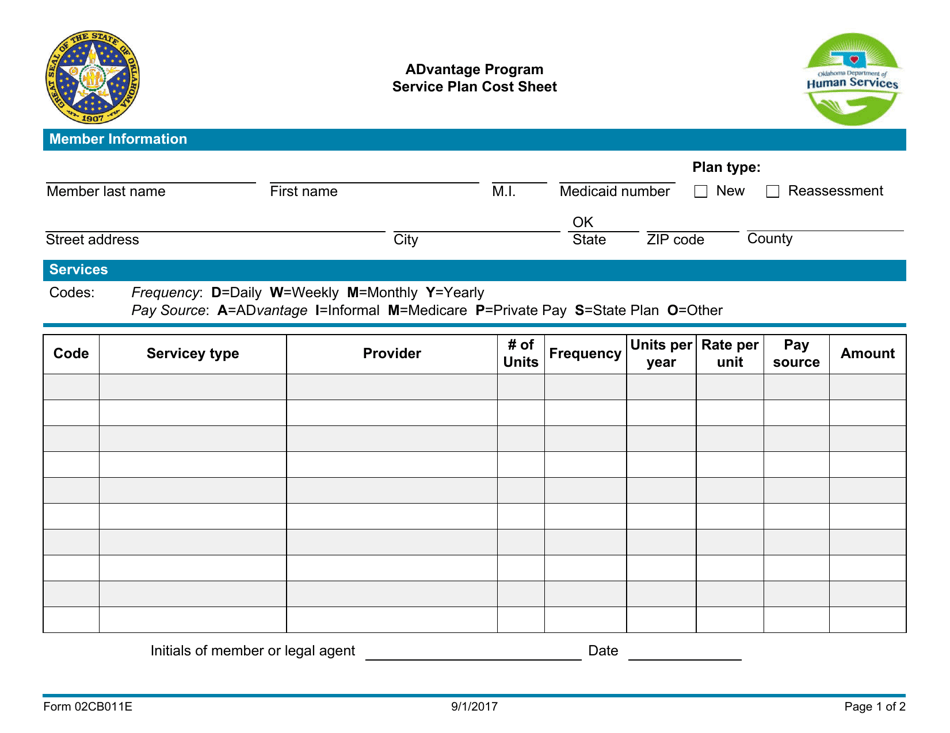 Form 02CB011E (ADv6E) - Fill Out, Sign Online and Download Fillable PDF ...