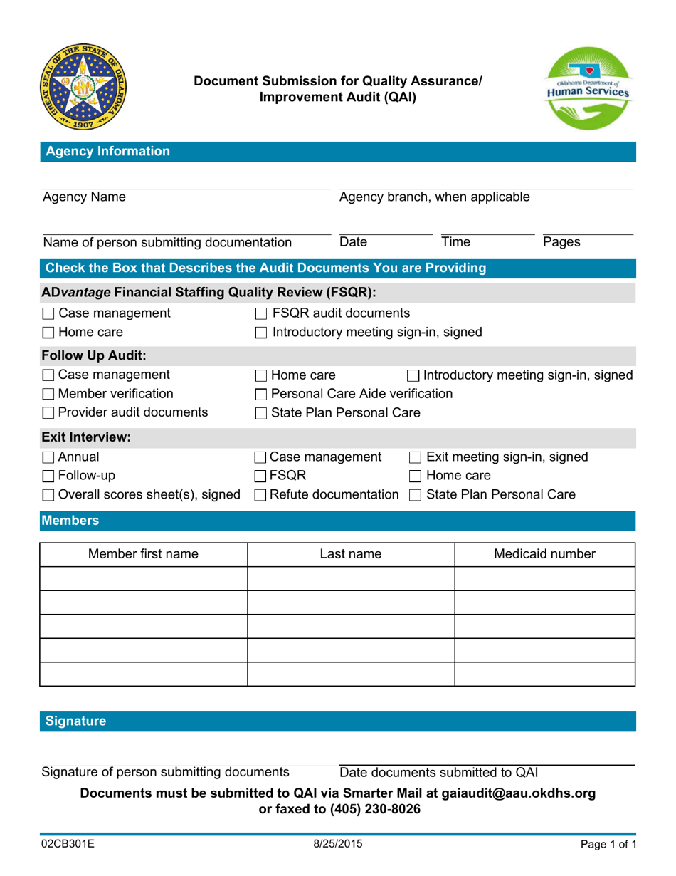 Form 02CB301E - Fill Out, Sign Online and Download Fillable PDF ...