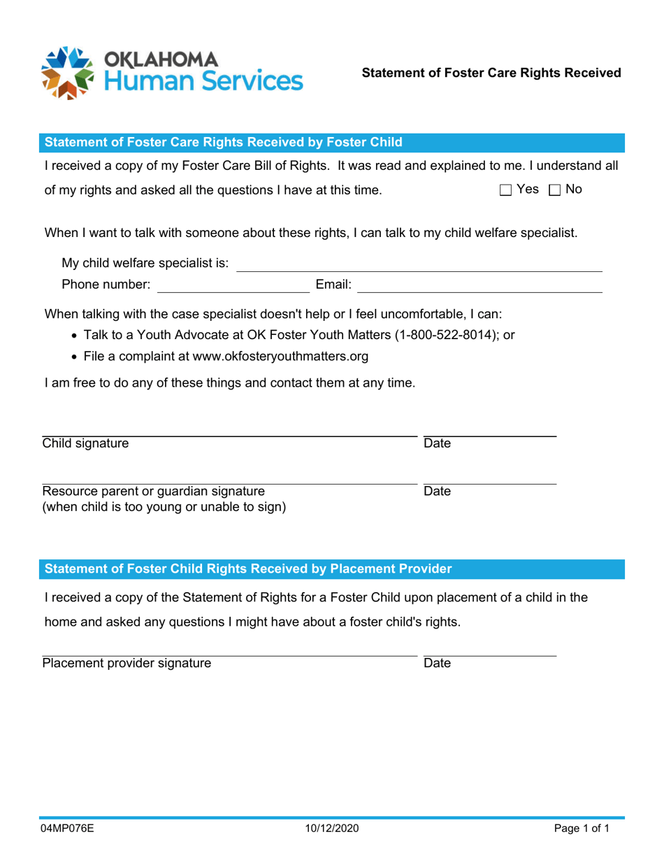 Form 04MP076E - Fill Out, Sign Online and Download Fillable PDF ...