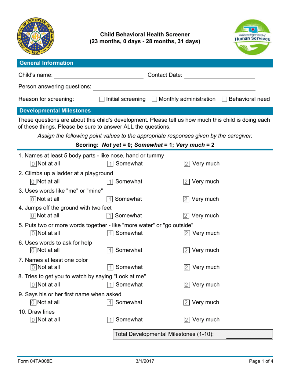 Form 04TA008E - Fill Out, Sign Online and Download Fillable PDF ...