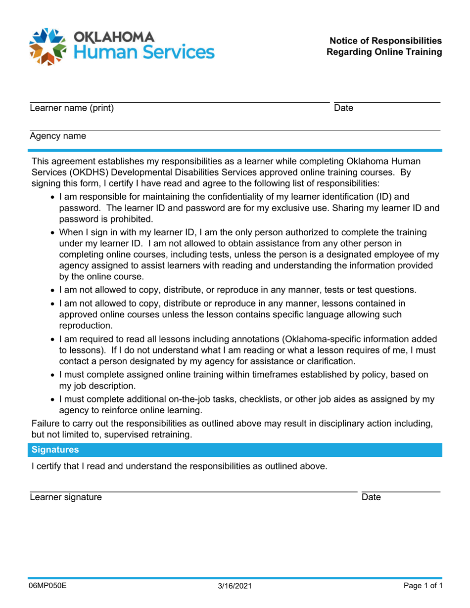 Form 06MP050E - Fill Out, Sign Online and Download Fillable PDF ...