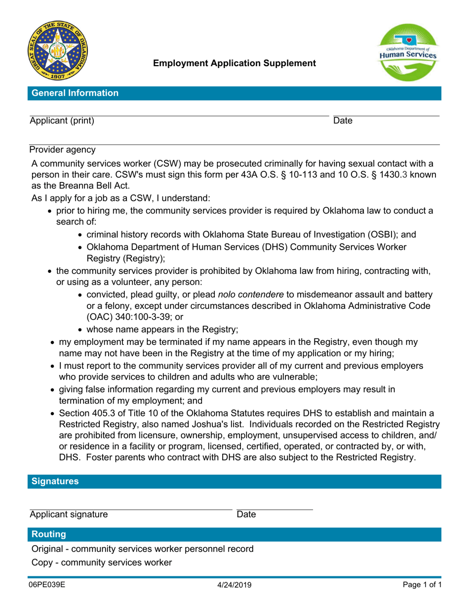 Form 06PE039E (DDS-39) - Fill Out, Sign Online and Download Fillable ...