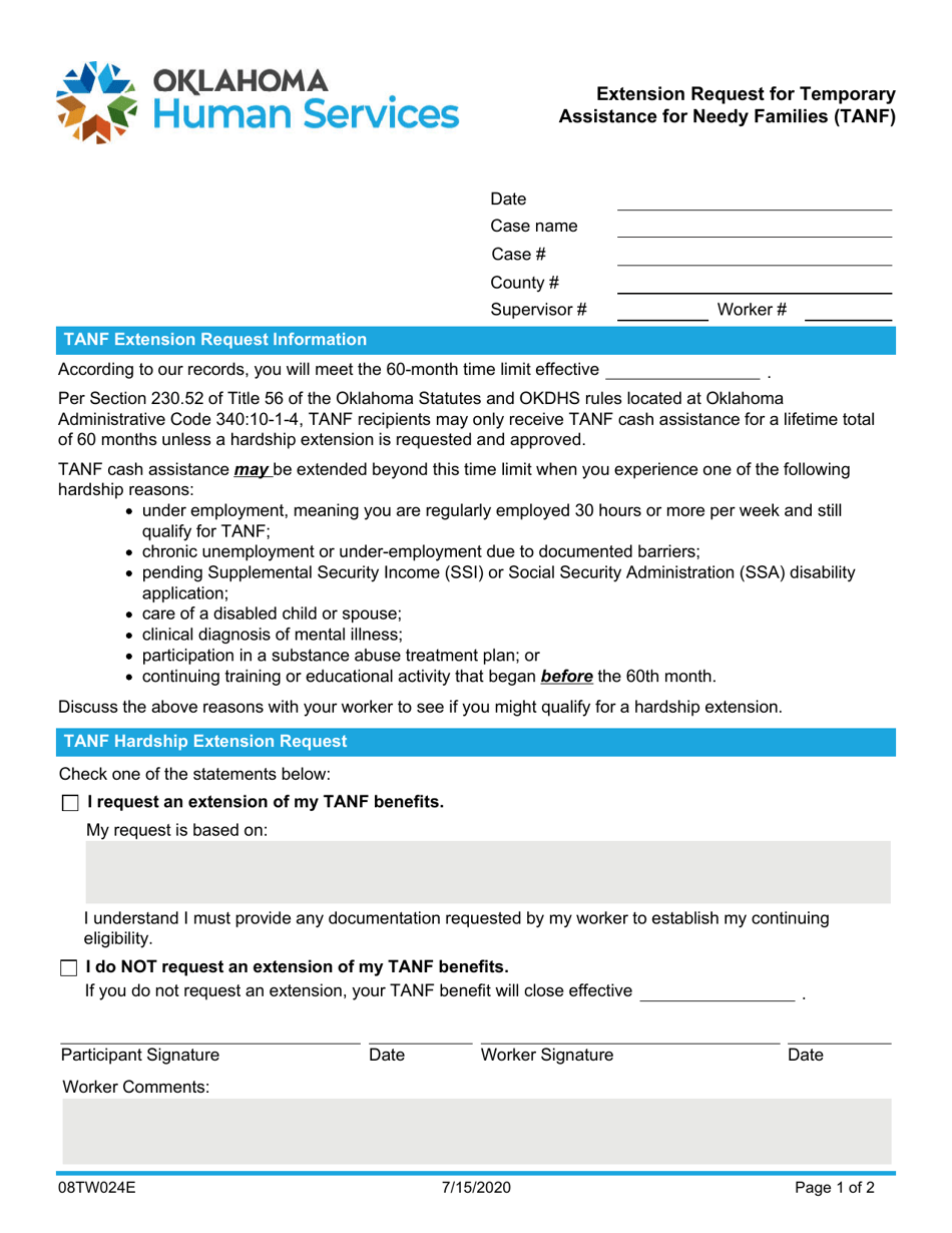Form 08TW024E (TW-24) - Fill Out, Sign Online and Download Fillable PDF ...
