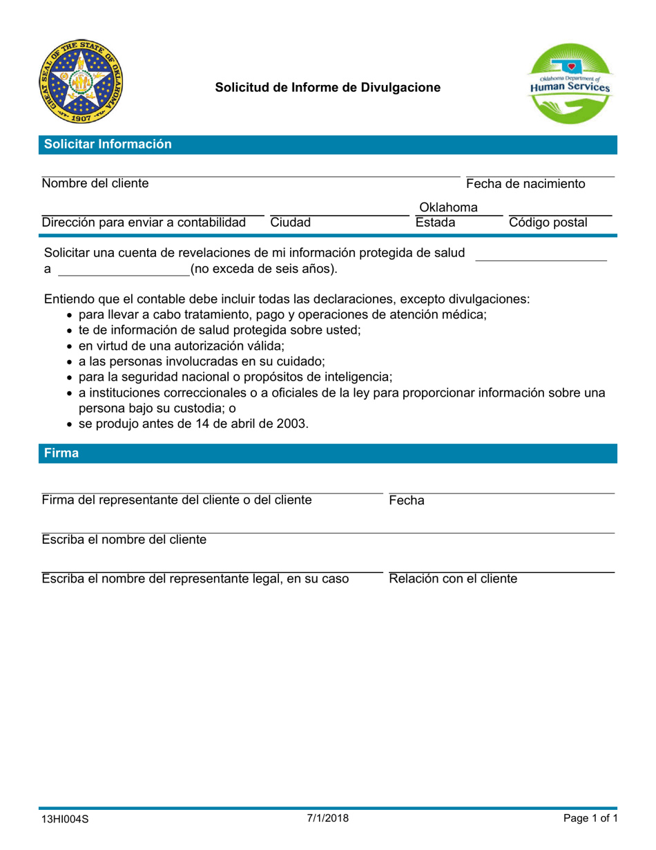 Formulario 13HI004S (HIPAA-4; 08HI004S) - Fill Out, Sign Online and ...