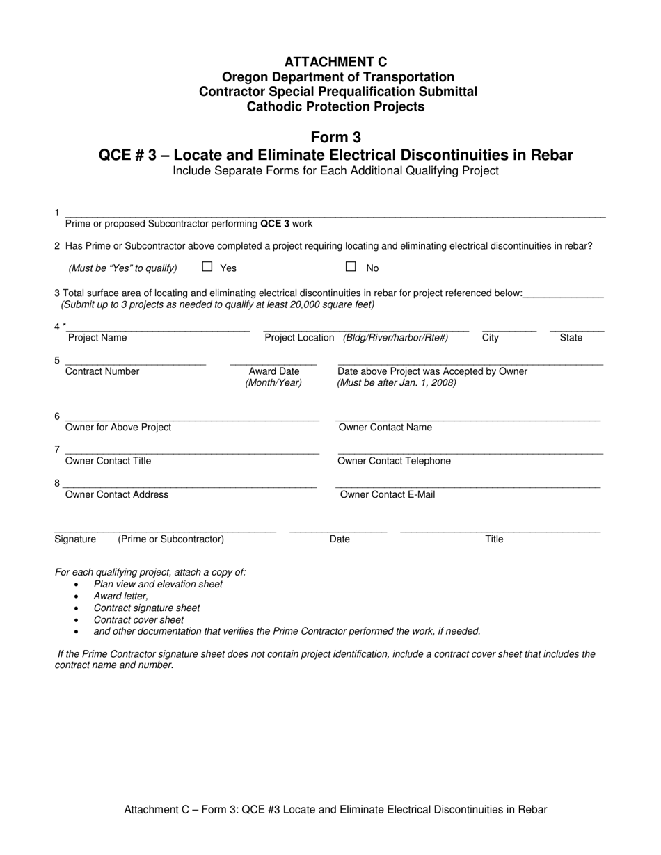 Form 3 Attachment C - Fill Out, Sign Online and Download Fillable PDF ...