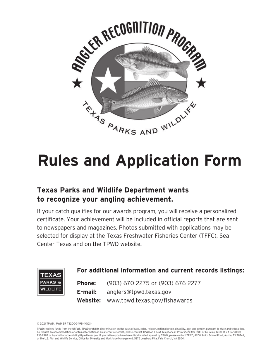 Form PWD-349B - Fill Out, Sign Online and Download Fillable PDF, Texas ...