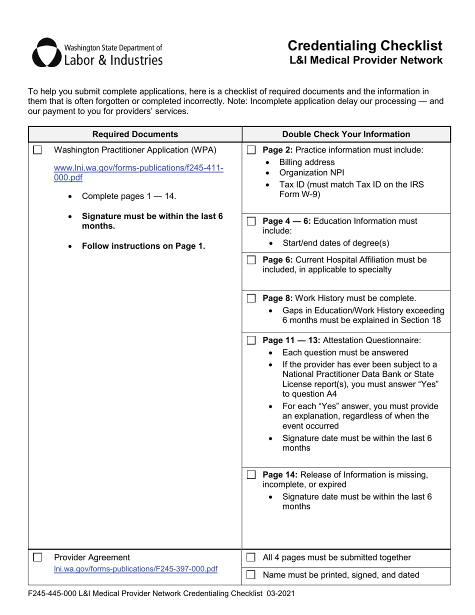 Form F245-445-000 - Fill Out, Sign Online and Download Fillable PDF ...