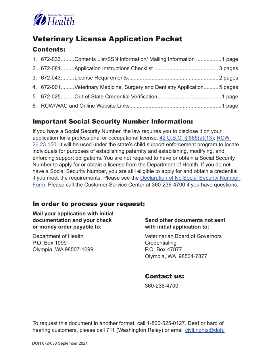 DOH Form 672-001 - Fill Out, Sign Online and Download Printable PDF ...