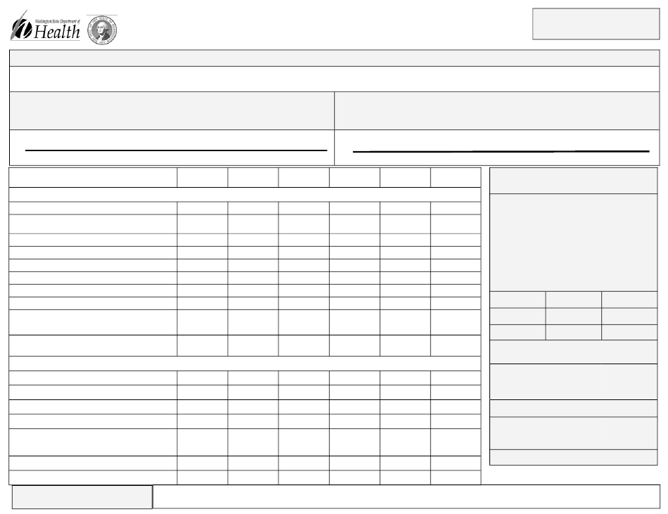DOH Form 348-013 Download Printable PDF or Fill Online Certificate of ...