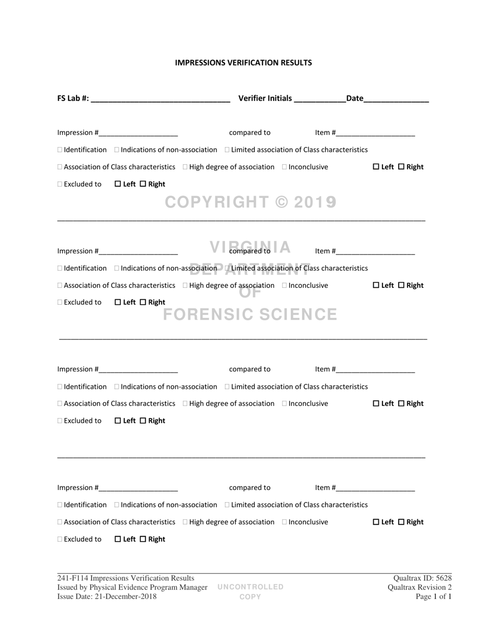 DFS Form 241-F114 - Fill Out, Sign Online and Download Printable PDF ...