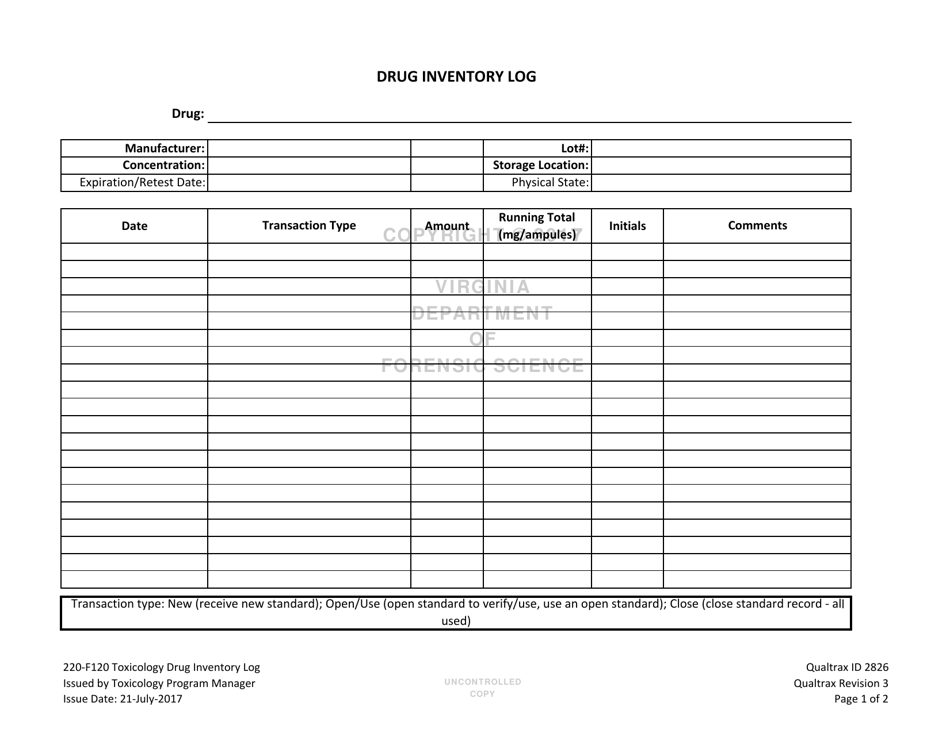 DFS Form 220-F120 - Fill Out, Sign Online and Download Printable PDF ...