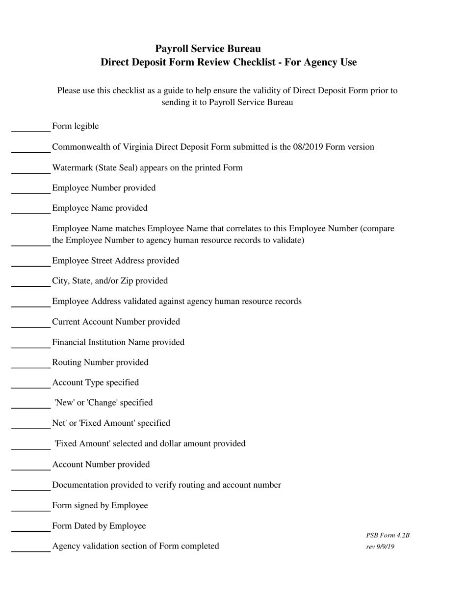 PSB Form 4.2B - Fill Out, Sign Online and Download Printable PDF ...