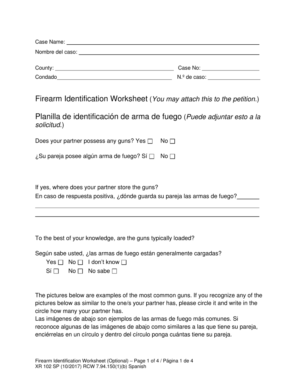 Form XR102 - Fill Out, Sign Online and Download Printable PDF ...