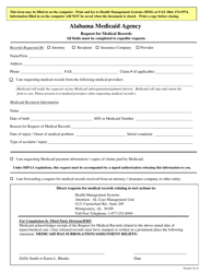 Alabama Employer Request for Lifetime Driving Record Download Printable ...