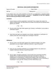 Alabama Individual Disclosure Information - Fill Out, Sign Online and ...