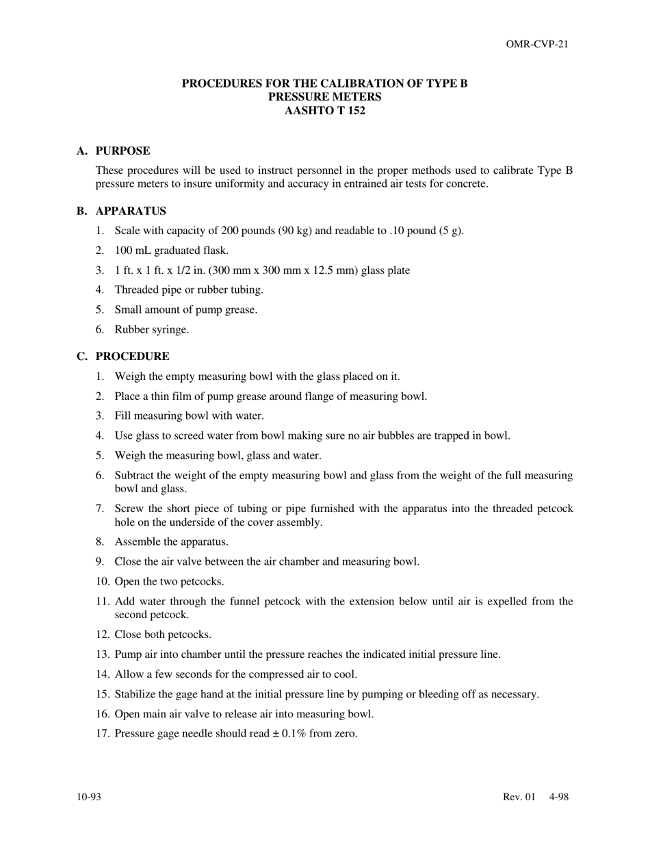 Form OMR-CVP-21 - Fill Out, Sign Online and Download Printable PDF ...