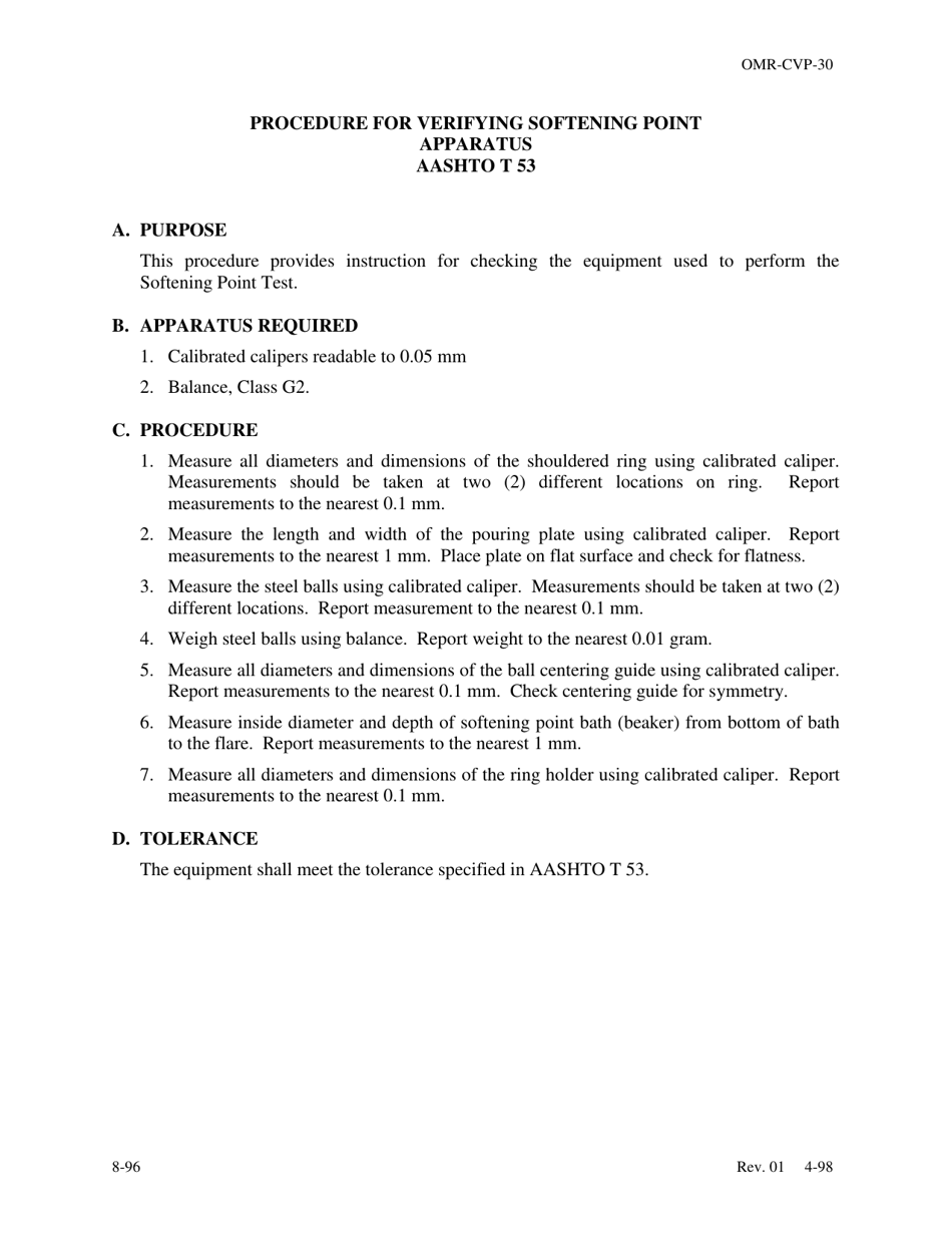 Form OMR-CVP-30 - Fill Out, Sign Online and Download Printable PDF ...
