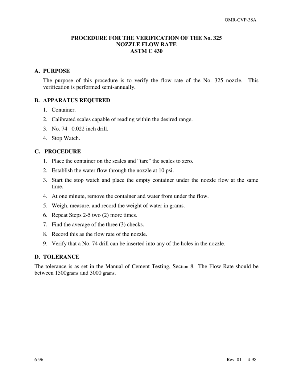 Form OMR-CVP-38A - Fill Out, Sign Online and Download Printable PDF ...