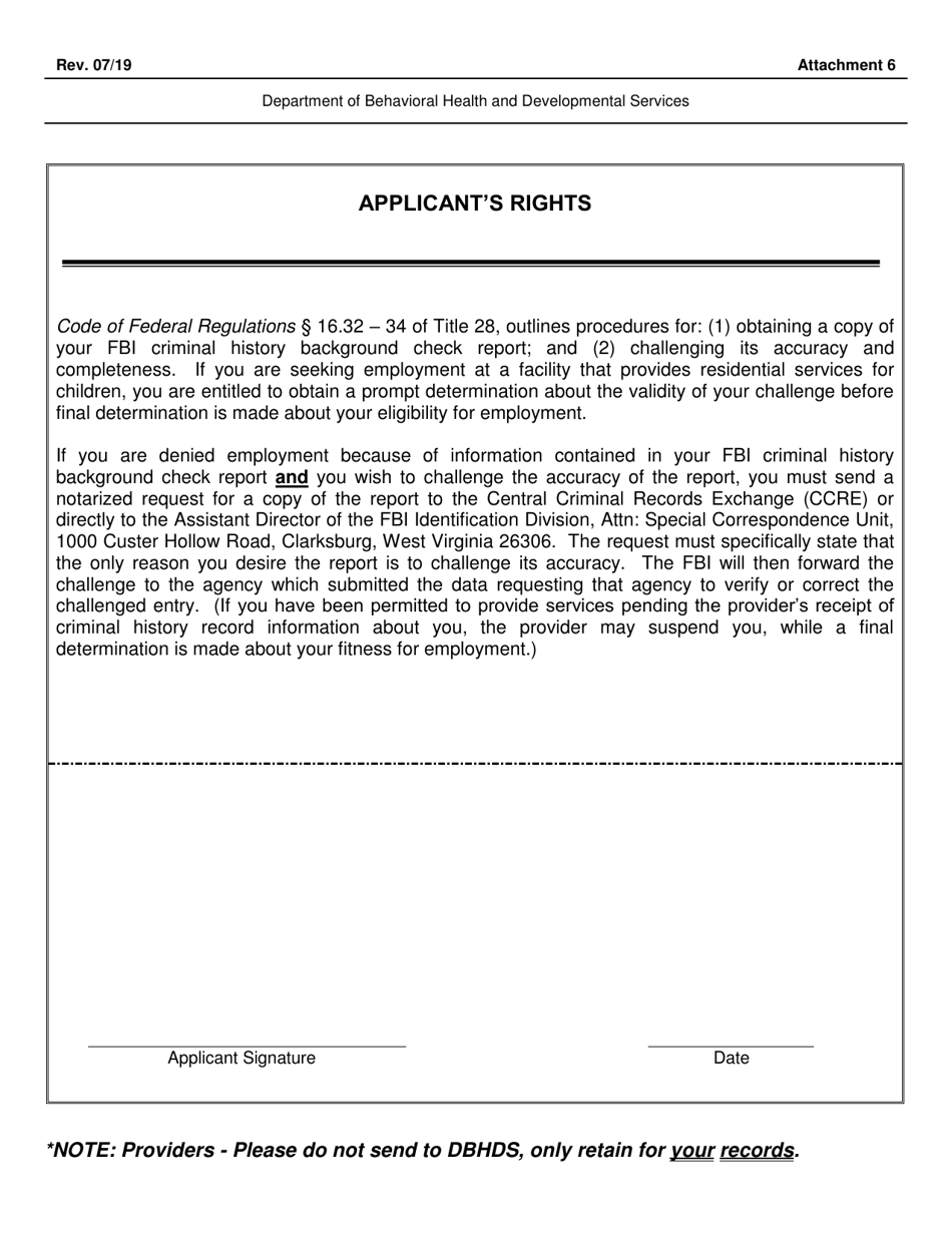 Virginia Applicant's Rights - Fill Out, Sign Online and Download PDF ...
