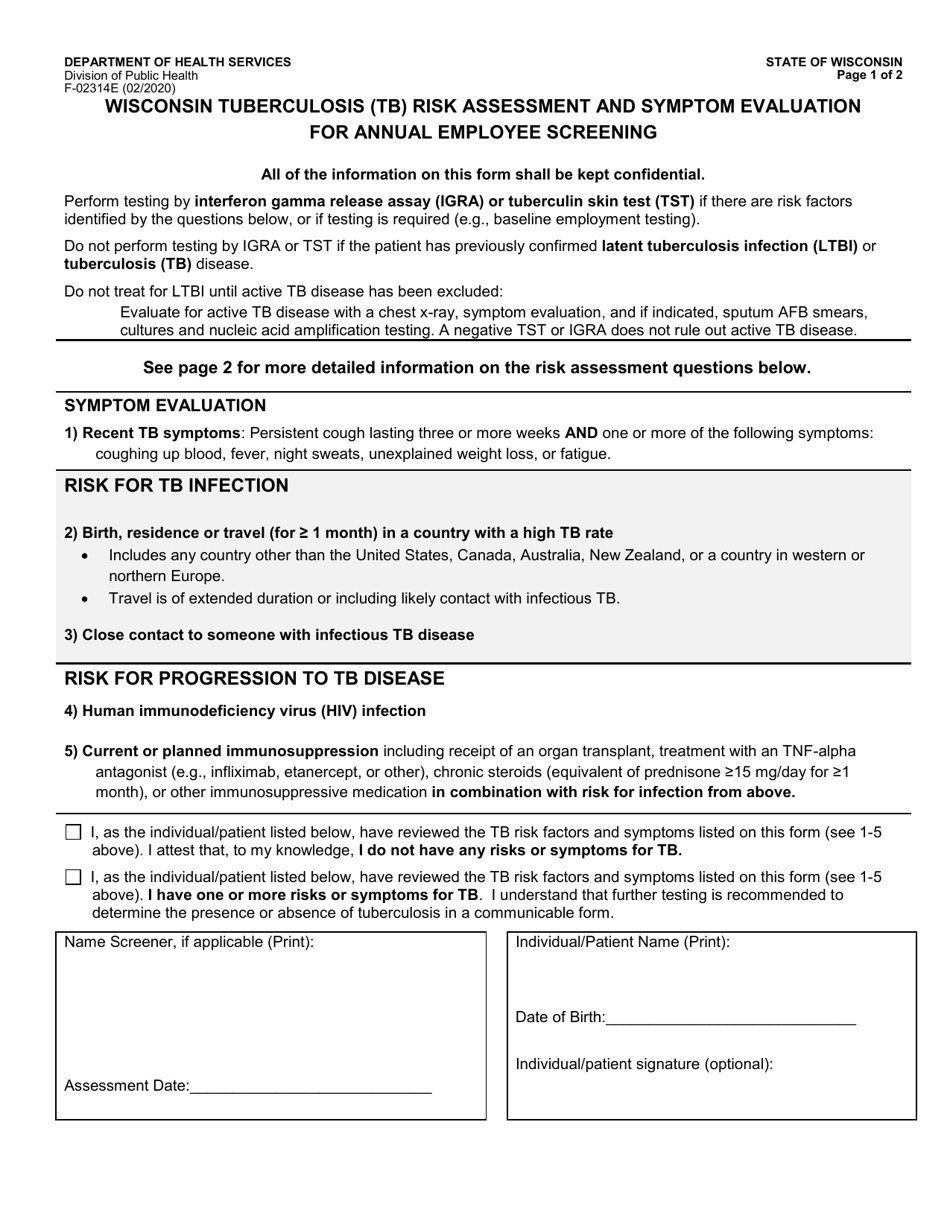 Form F-02314E - Fill Out, Sign Online and Download Printable PDF ...