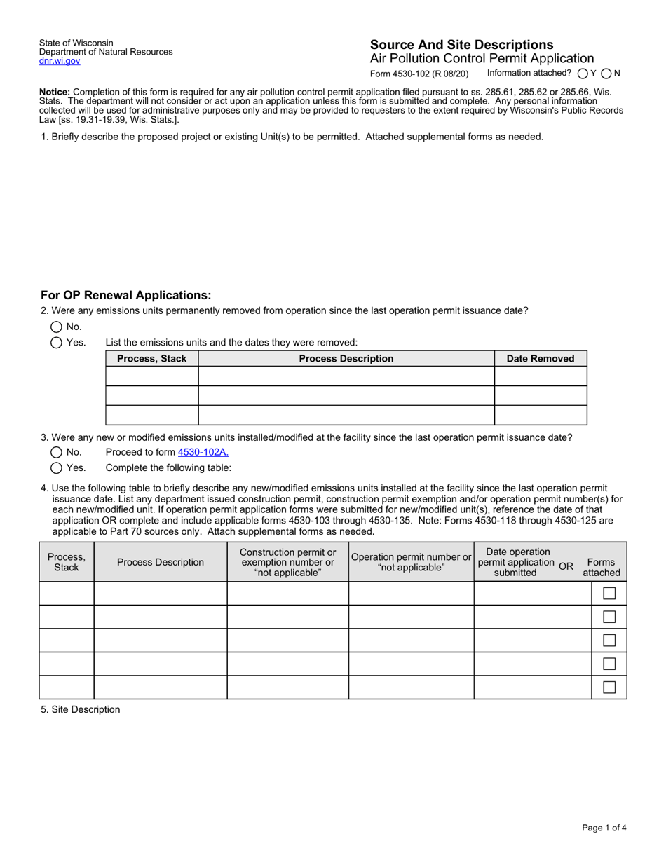 Form 4530-102 - Fill Out, Sign Online and Download Fillable PDF ...