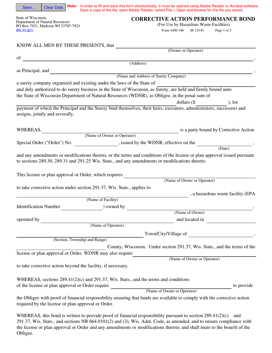Form 4400-186 - Fill Out, Sign Online and Download Fillable PDF ...