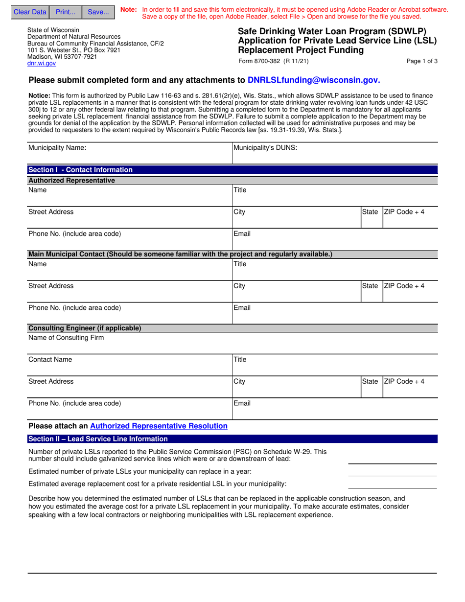 Form 8700-382 - Fill Out, Sign Online and Download Fillable PDF ...