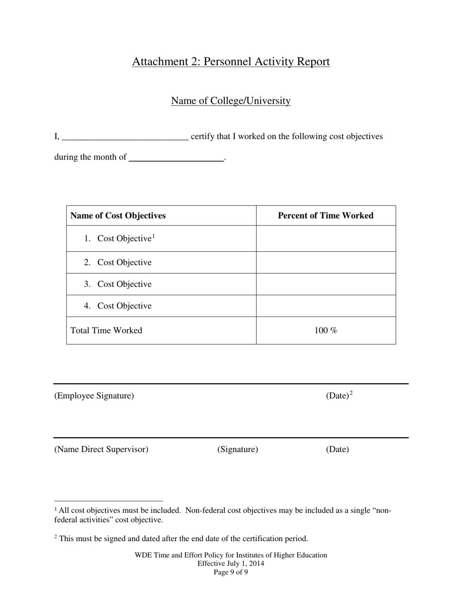 Wyoming Personnel Activity Report - Fill Out, Sign Online and Download ...