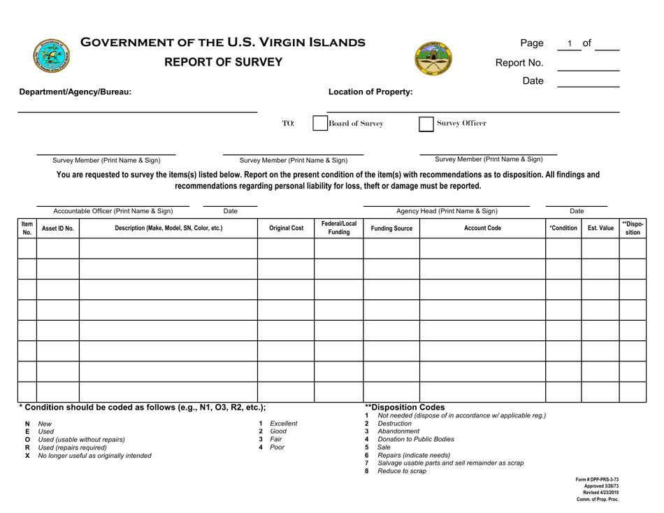 Form DPP-PRS-3-73 - Fill Out, Sign Online and Download Fillable PDF ...