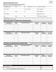 West Virginia Change in Address Form Download Printable PDF ...