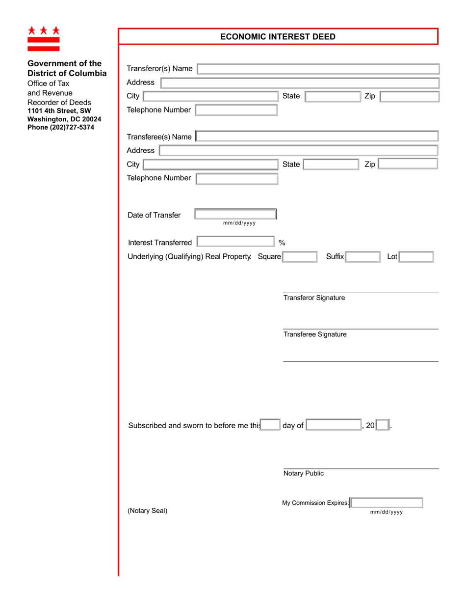 Form ROD6 - Fill Out, Sign Online and Download Fillable PDF, Washington ...