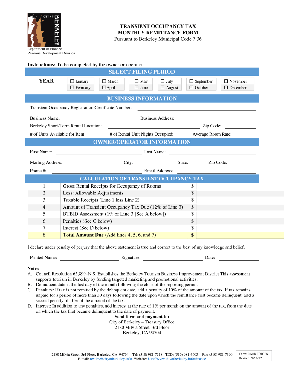 Form FINRD-TOTGEN - Fill Out, Sign Online and Download Fillable PDF ...