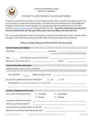 Texas Juror Questionnaire Download Printable PDF | Templateroller