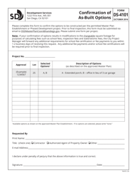 Form DS-4101 Download Fillable PDF or Fill Online Confirmation of as ...