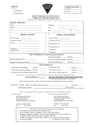 WVSP Form 141 - Fill Out, Sign Online and Download Printable PDF, West ...