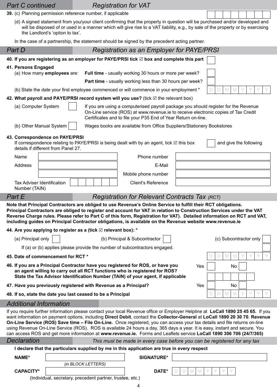 Form TR1 - Fill Out, Sign Online and Download Printable PDF, Ireland ... Form TR1 - Fill Out, Sign Online and Download Printable PDF, Ireland ...