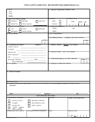 Jamaica Trn Supplemental Information (Individuals) Download Fillable ...