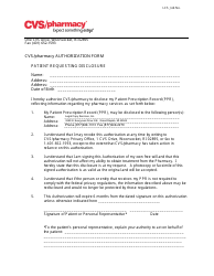 Cvs Prior Authorization Form Templates PDF. download Fill and print for ...