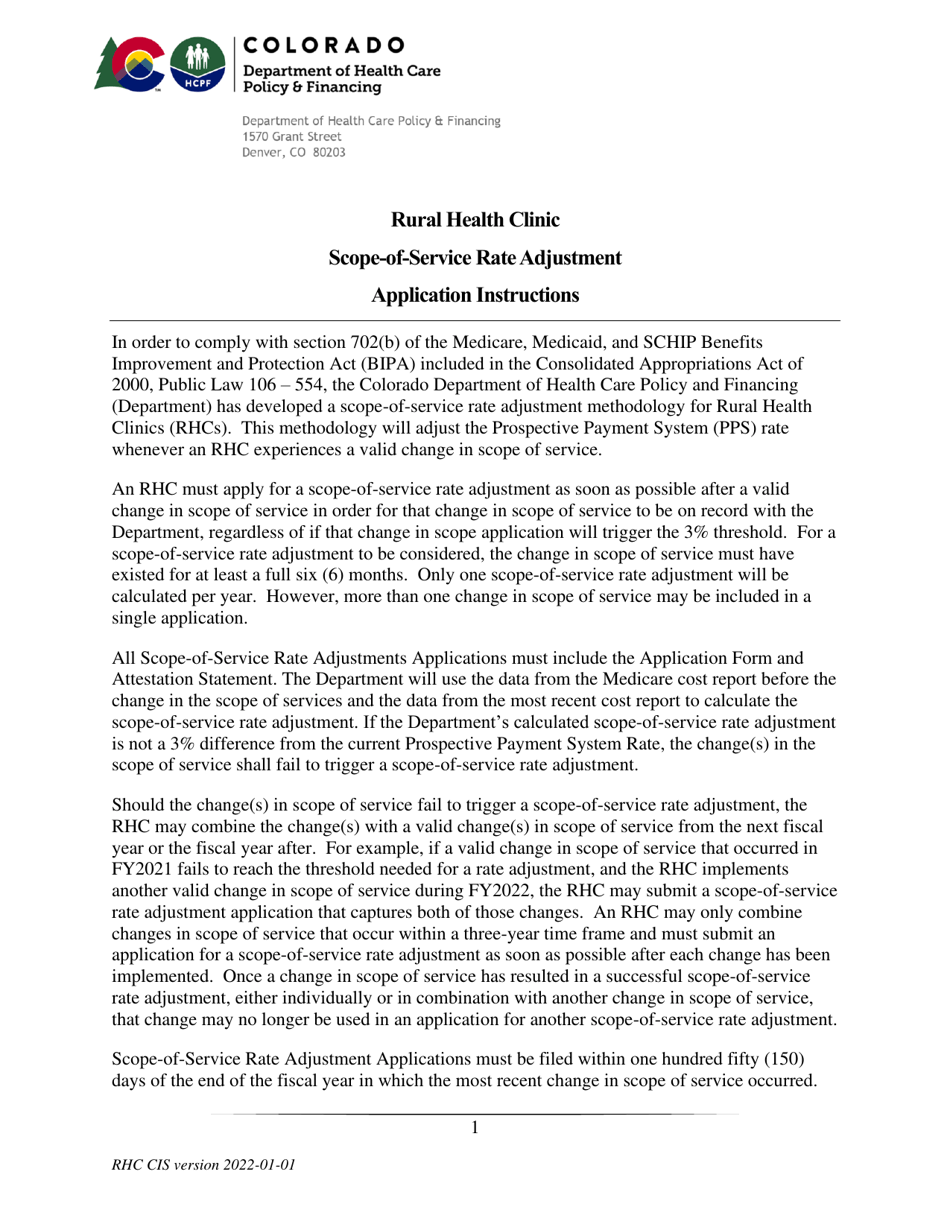 Download Instructions for Scope-Of-Service Rate Adjustment Application ...