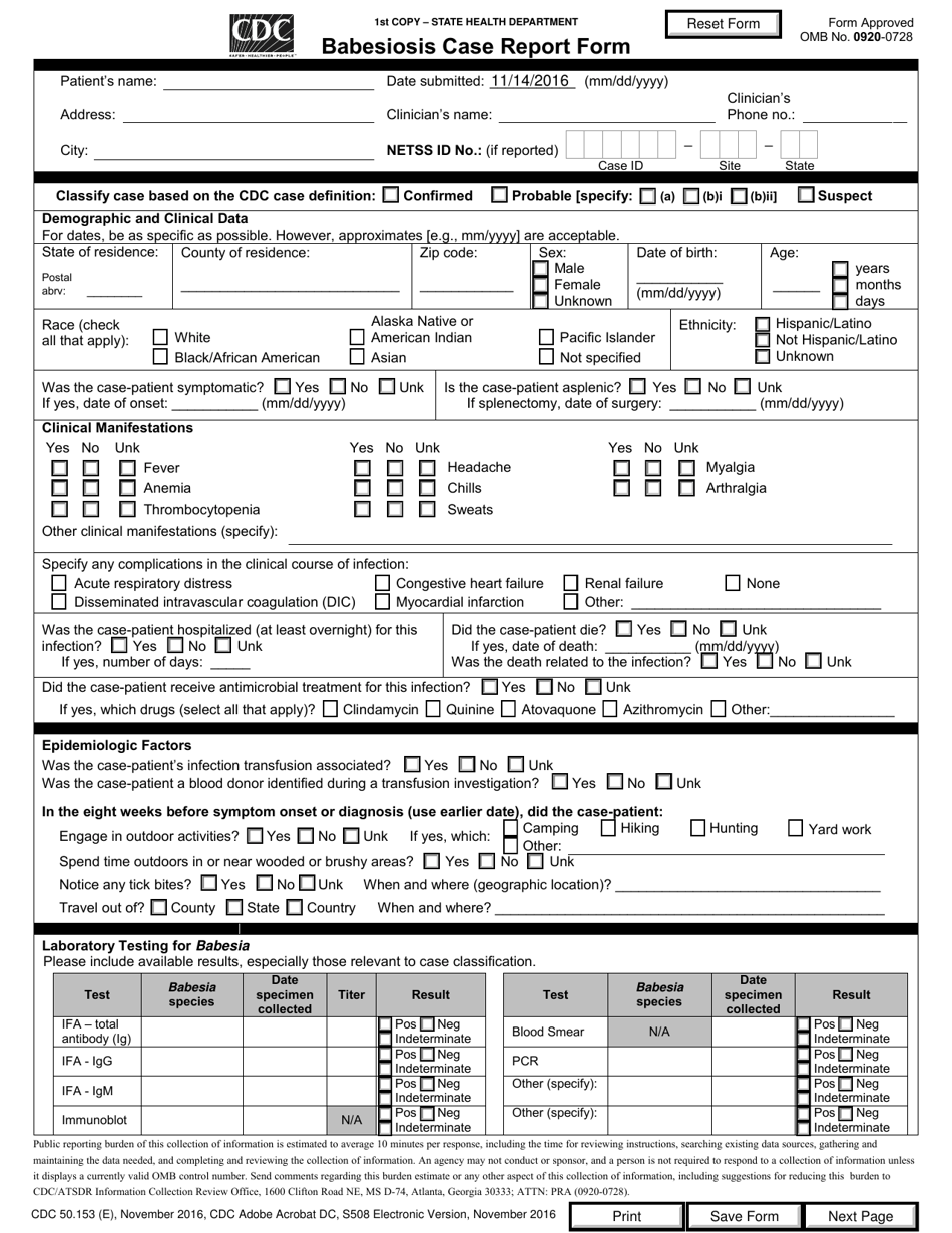 Form CDC50.153 (E) - Fill Out, Sign Online and Download Fillable PDF ...