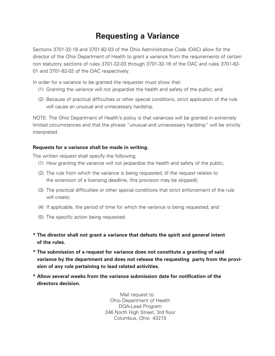 Form HEA5811 - Fill Out, Sign Online and Download Fillable PDF, Ohio ...