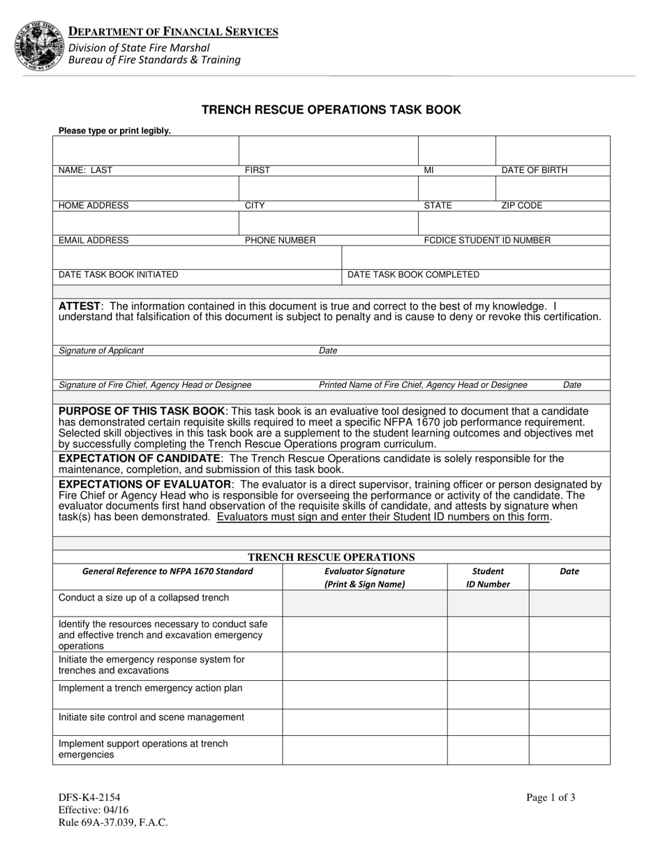 Form DFS-K4-2154 - Fill Out, Sign Online and Download Printable PDF ...