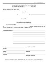Form CCTR0610 - Fill Out, Sign Online and Download Fillable PDF, Cook ...